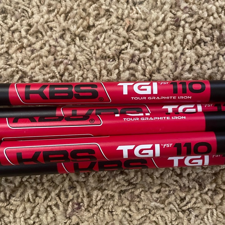 KBS TGI 110 X Flex 5-P $500 Shafts | MULLIE Golf