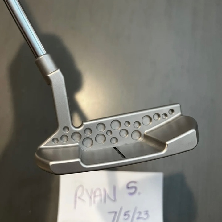 *MINT* CUSTOM GOODWOOD MILLED SS P2 350G MID MALLET PUTTER 35” | MULLIE ...