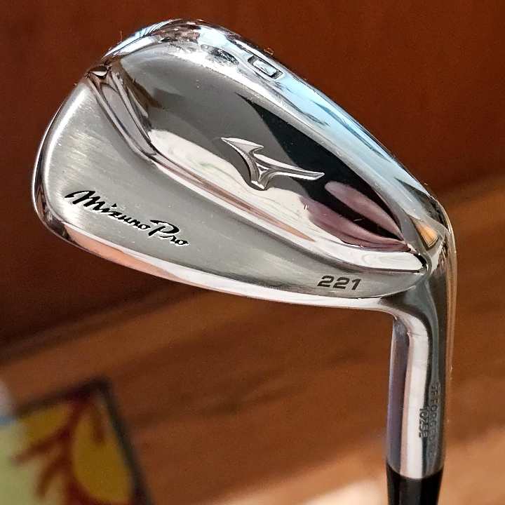Mizuno Pro 221 Iron Set 3-PW - KBS Gold 120 S Flex Shafts - RH | MULLIE ...